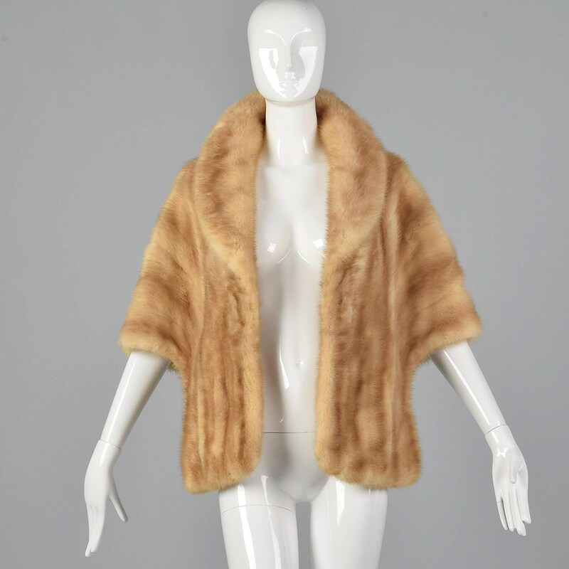Vintage Mink Stole - Etsy