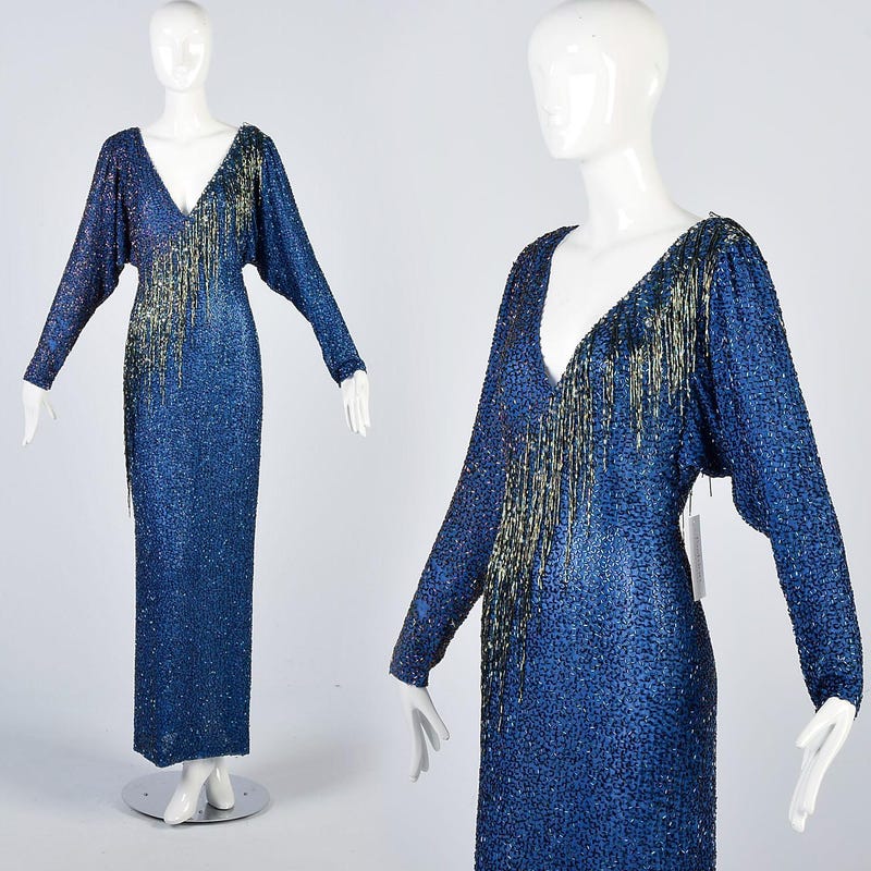70s Vintage Disco Dress - Etsy
