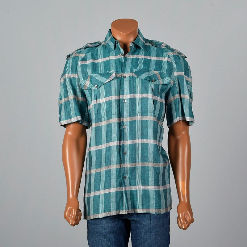 Mens Shirts With Epaulets - Etsy