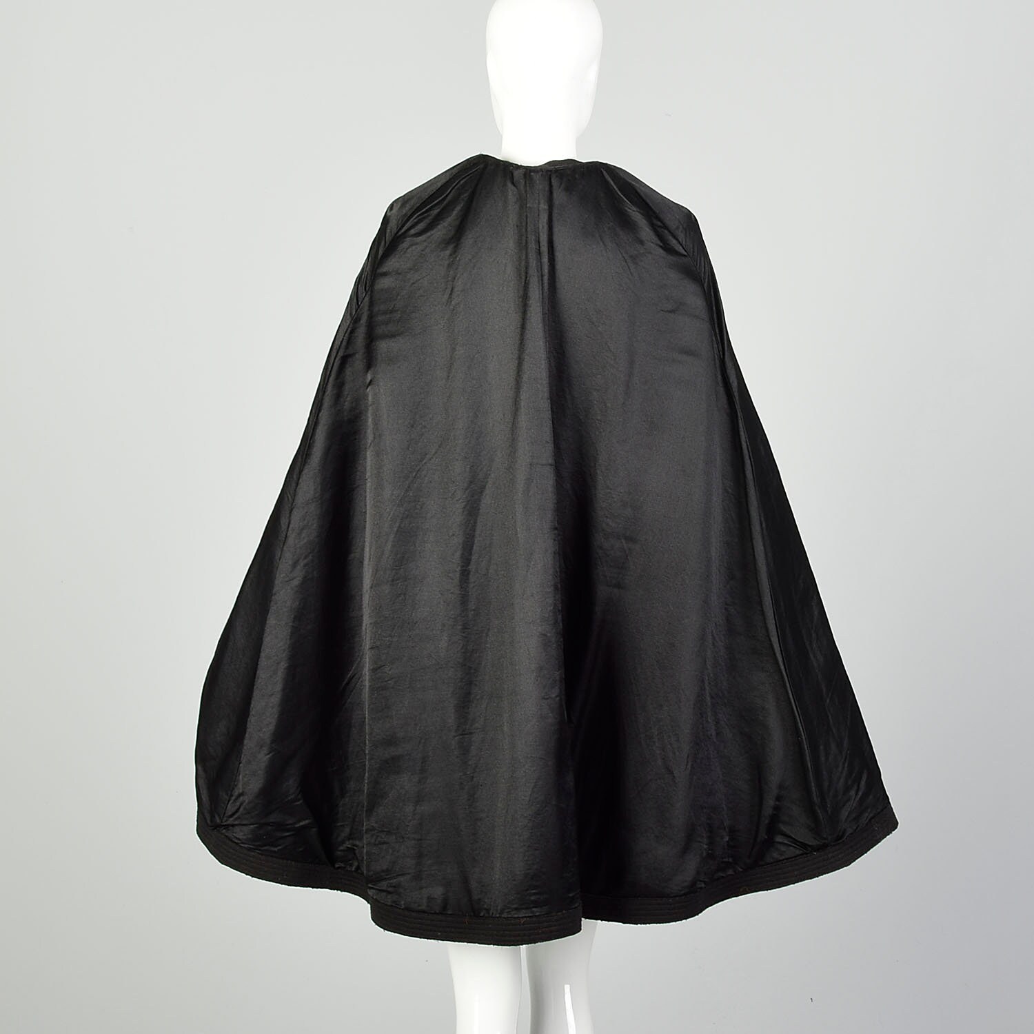 OSFM 1910s Black Cape Heavy Winter Autumn - Etsy