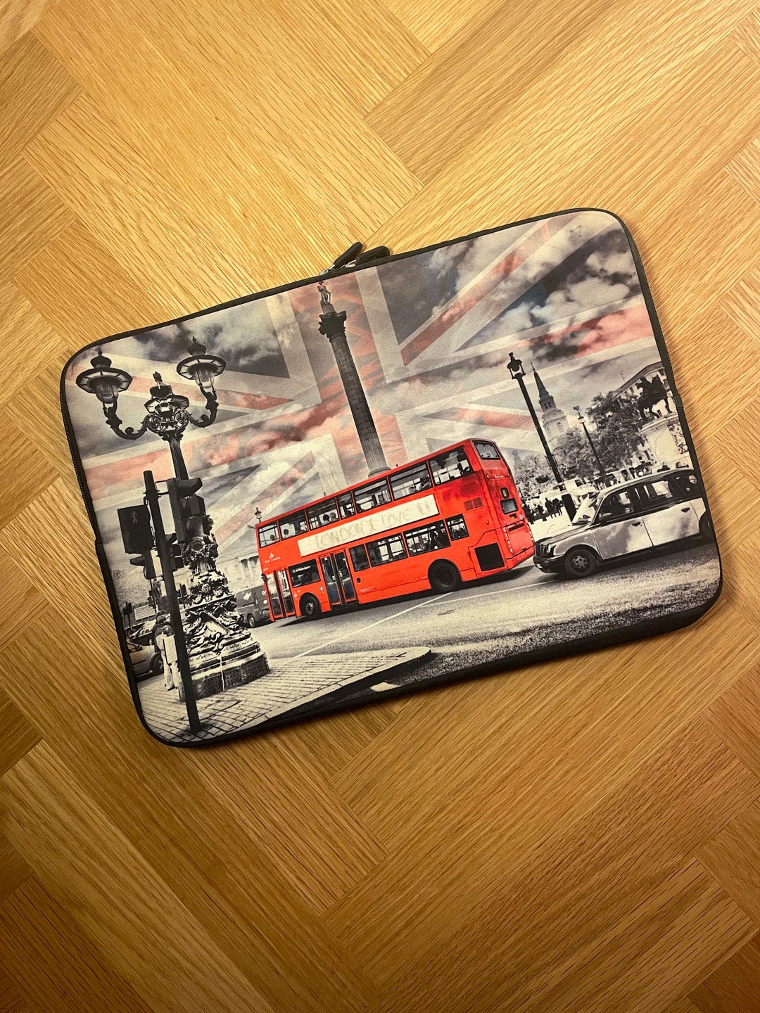 Computer Sleeve London Bus - Etsy