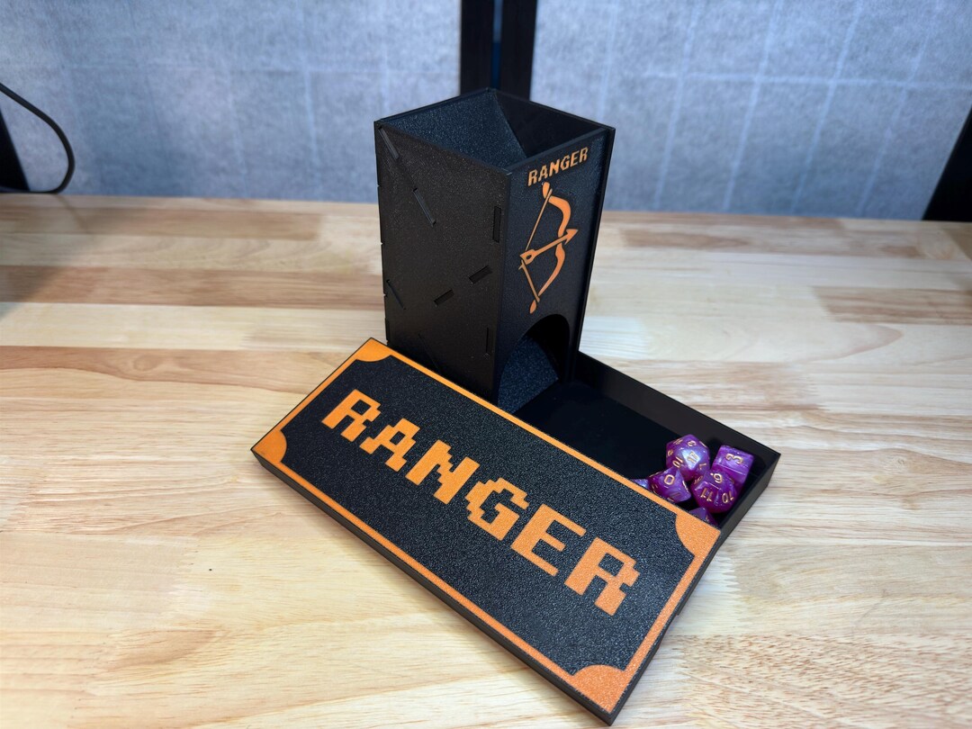 Collapsible Ranger Dice Tower | Portable Dice Roller | 6 Inch Tall Dice ...