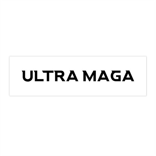 Ultra Maga Sticker - Etsy