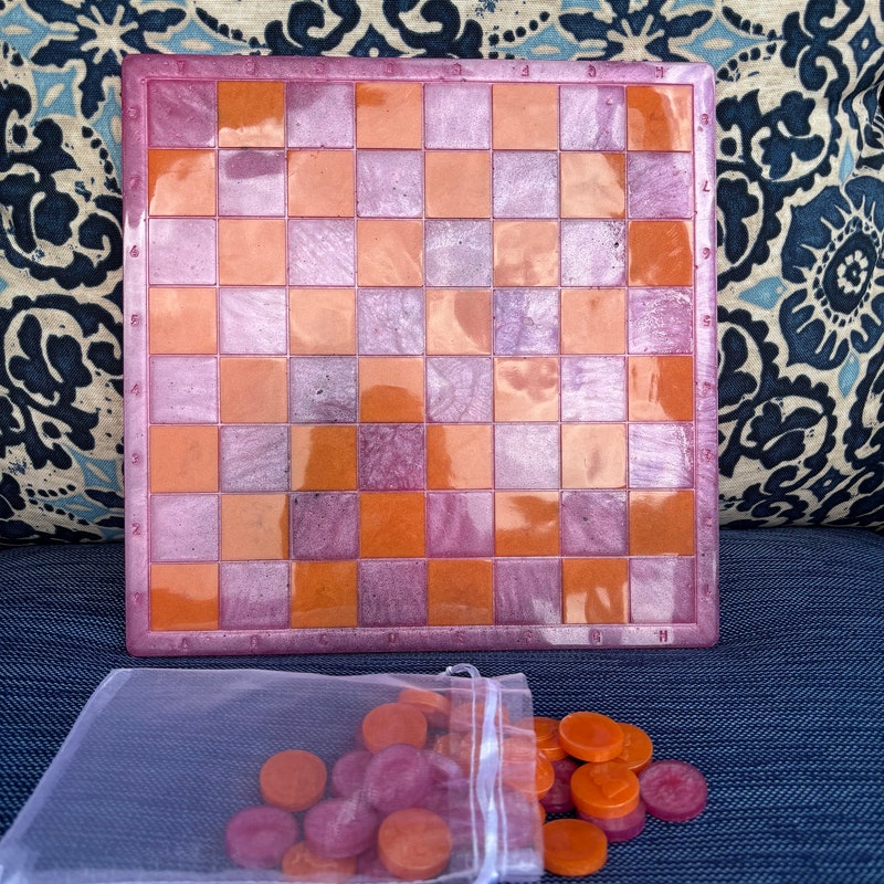 Checker Set - Etsy
