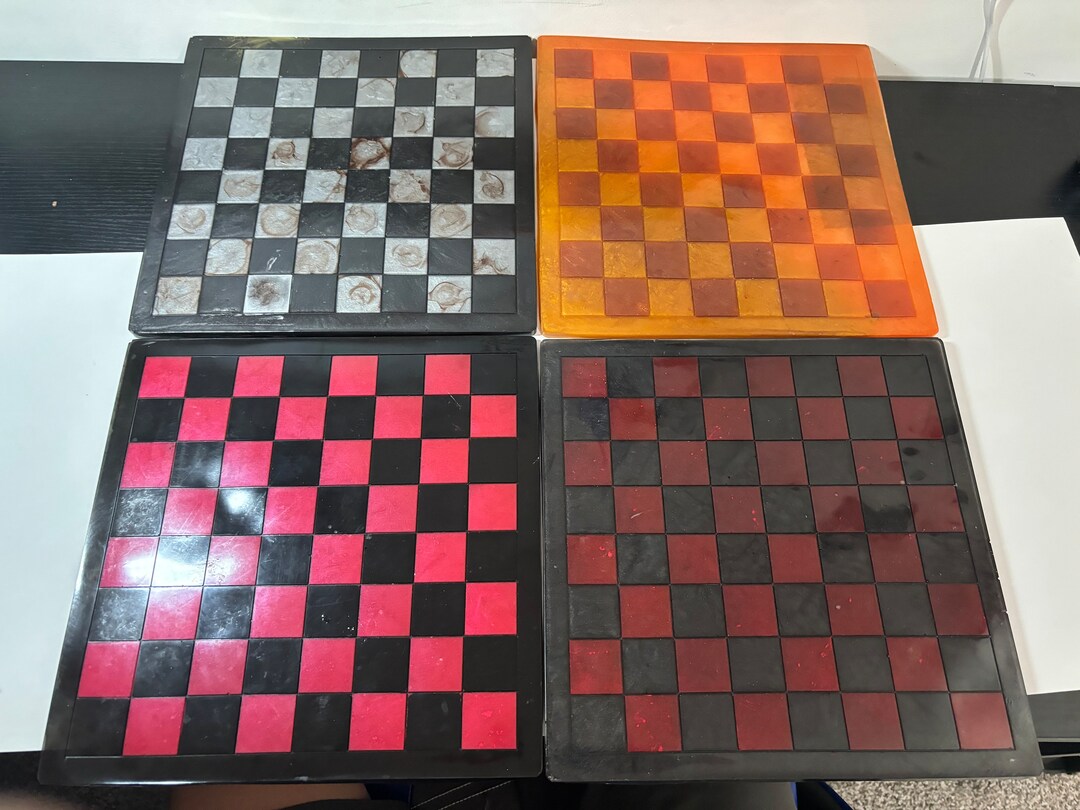 Chess Boards Without Pieces Various Chess Boards Red and Black Black ...