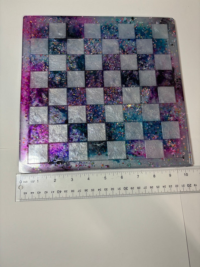 Outer Space Themed Chess Set Galaxy Themed Chess Set Purple/blue and ...