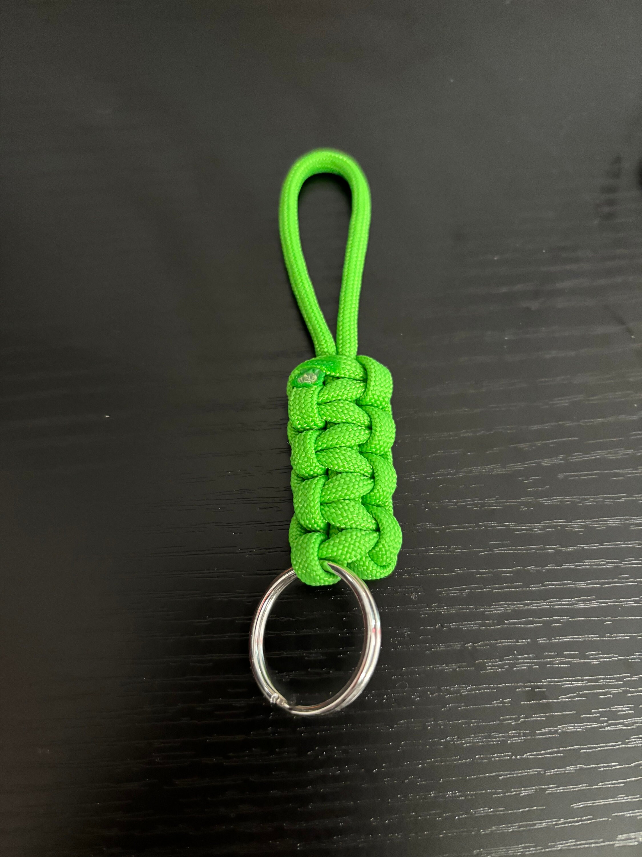 Mini Red and Green Paracord Keychains (both Included in One Order) - Etsy