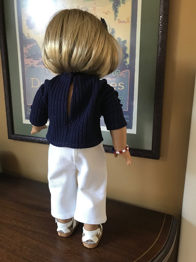 18 Inch Doll Cropped Pants Sweater and Sleeveless Tank - Etsy