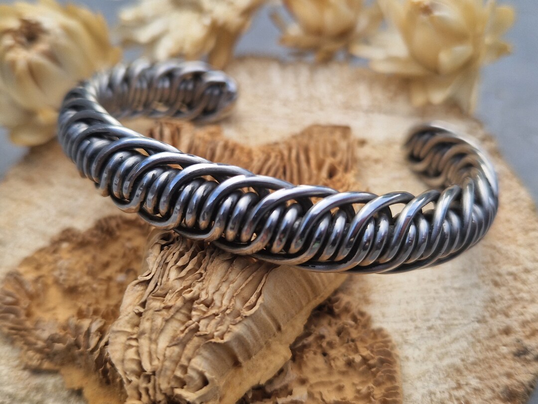 JUWELI Handcrafted Welding Bracelet Stainless Steel - Etsy