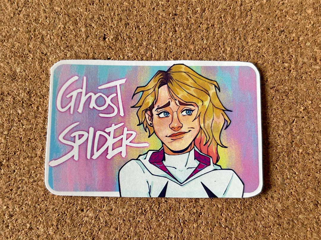 Gwen Stacy Portrait Sticker Spiderverse - Etsy