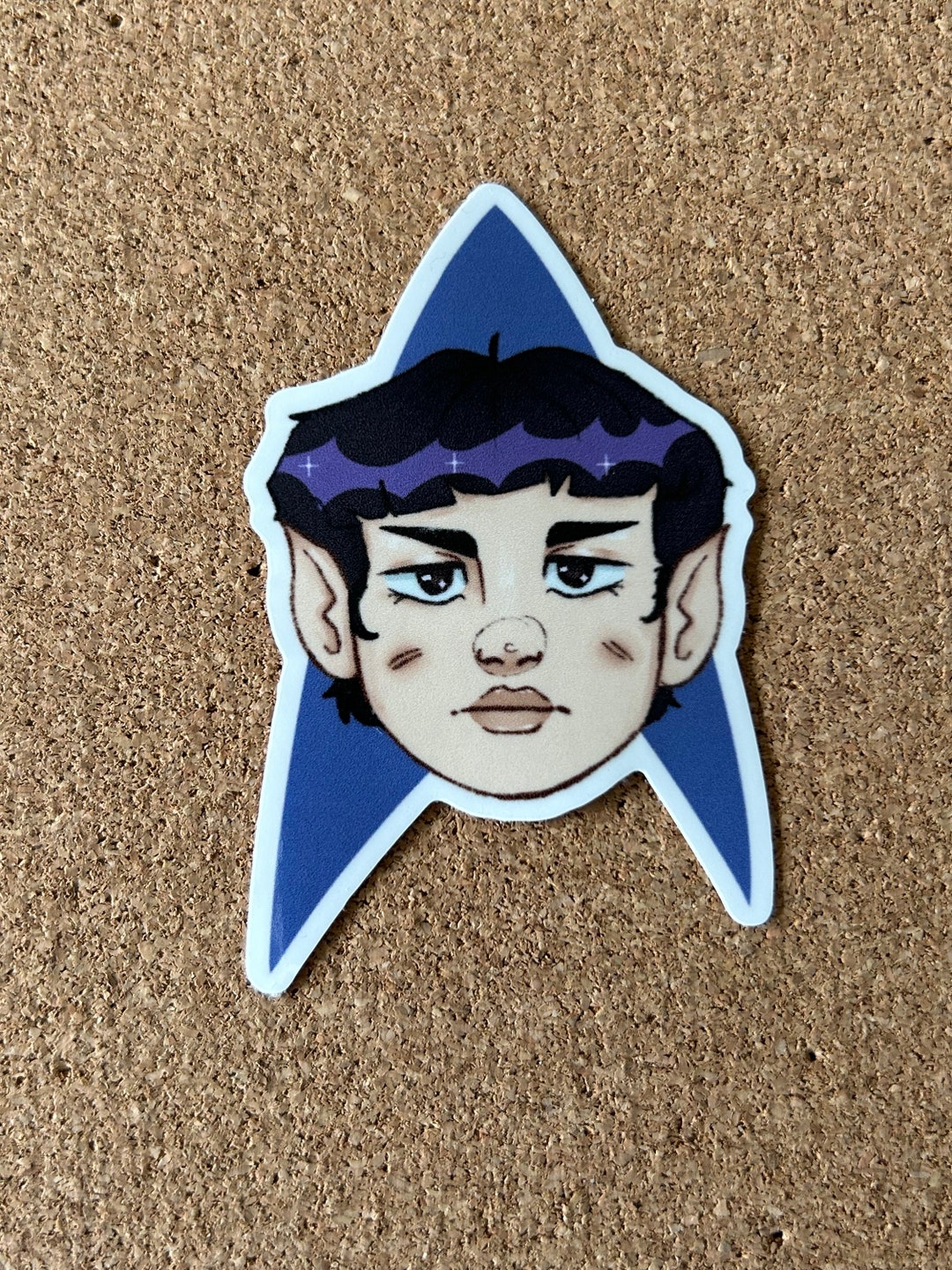 Starfleet's Best: Spock star Trek Sticker - Etsy