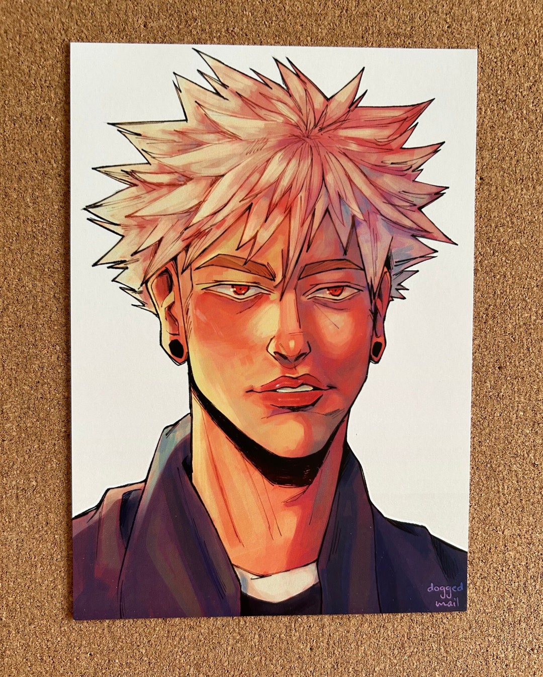 Bakugo Print My Hero Academia - Etsy