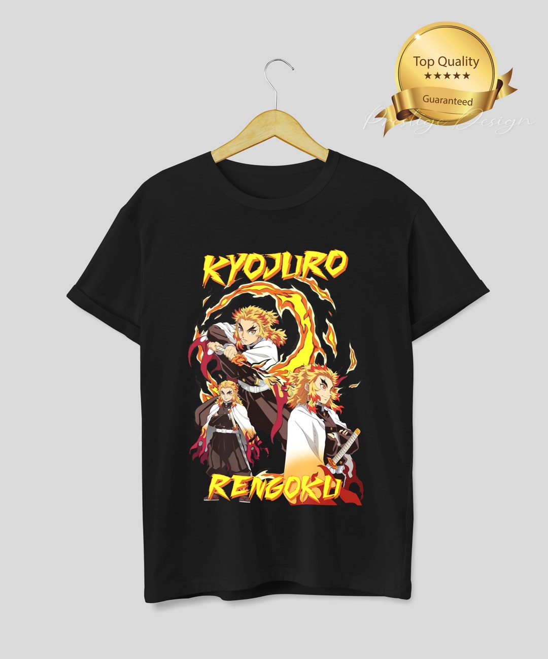 Kyojuro Rengoku Shirt Sanemi Shinazugawa Zenitsu Demon - Etsy
