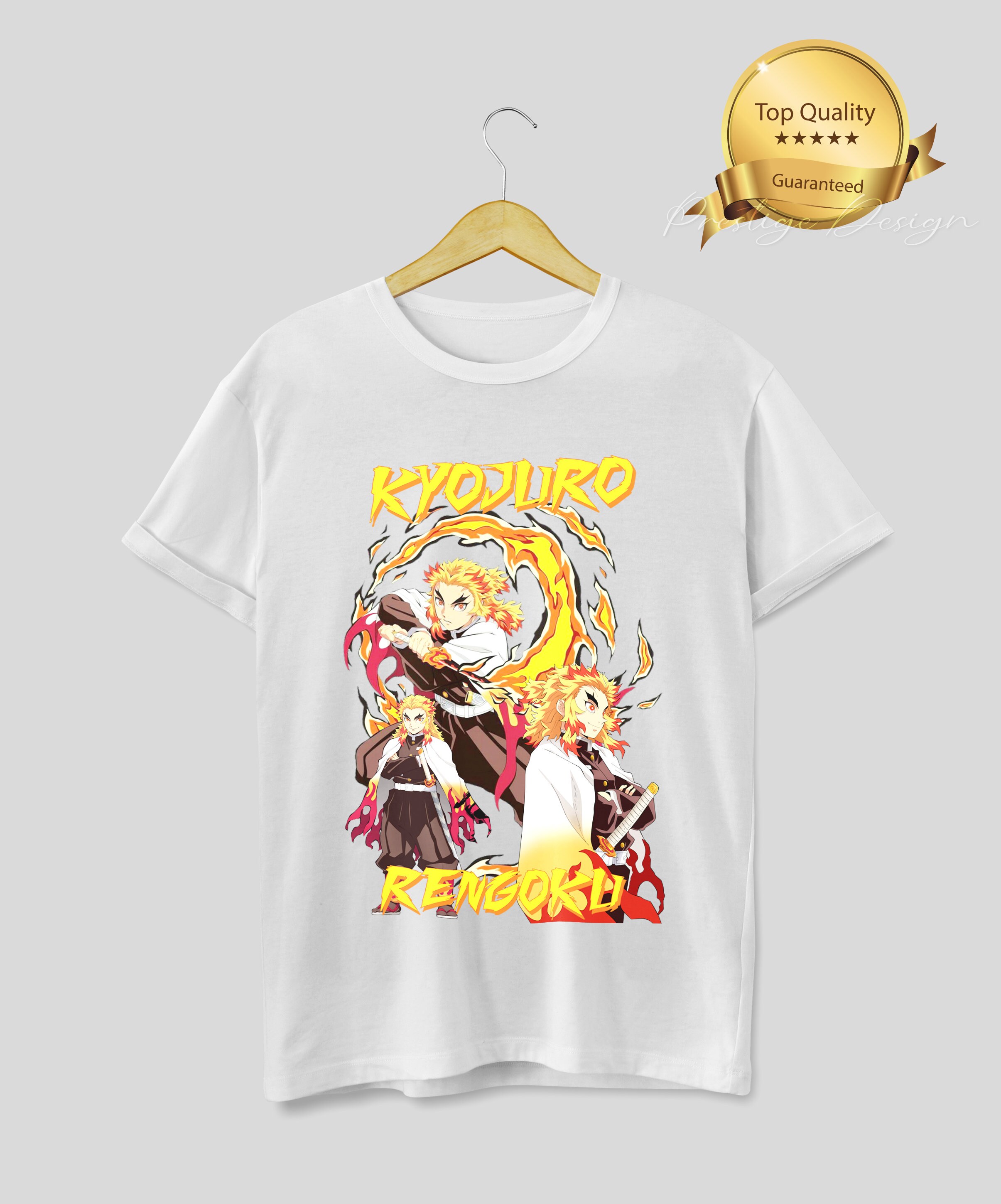 Kyojuro Rengoku Shirt Sanemi Shinazugawa Zenitsu Demon - Etsy
