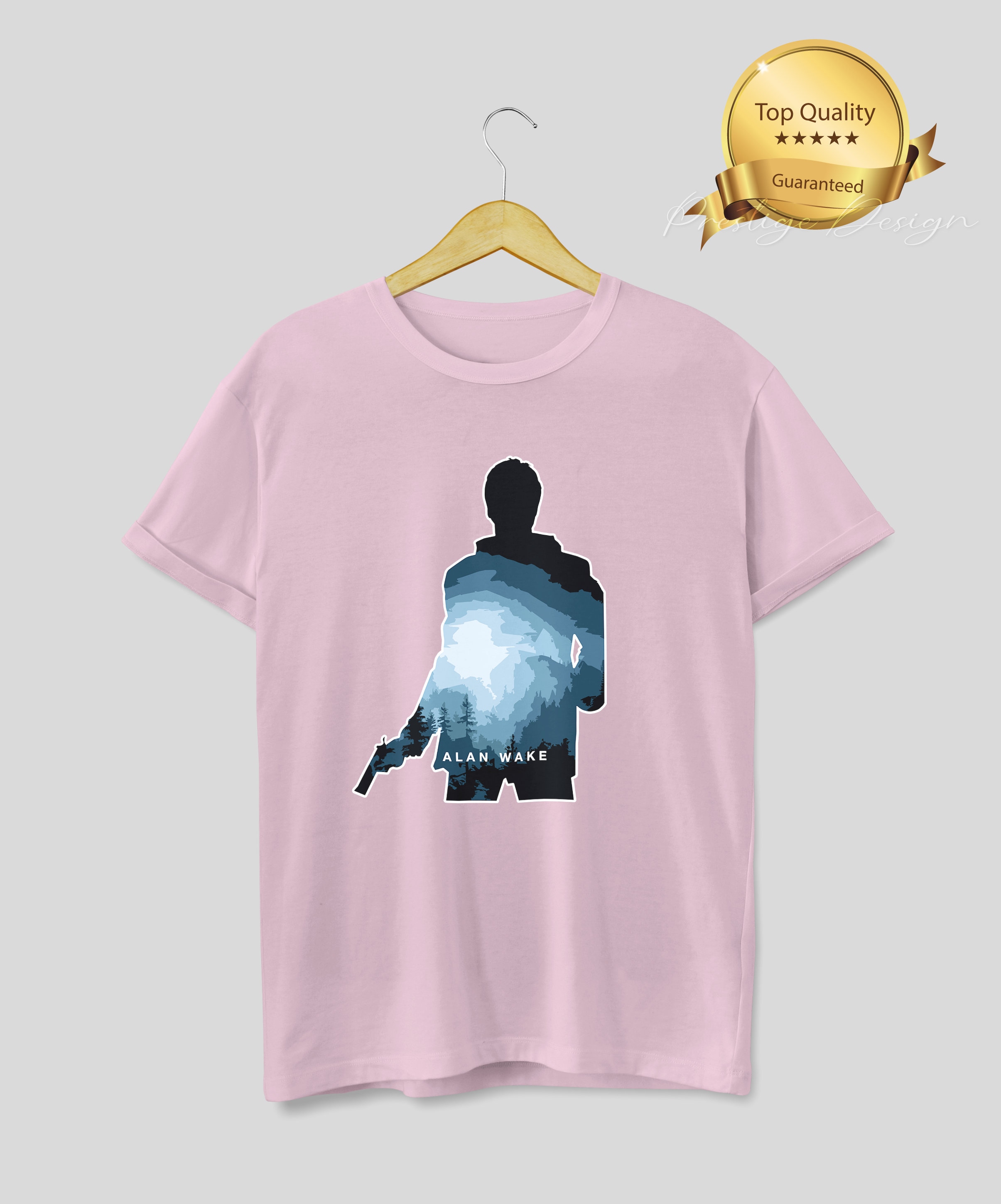 Alan Wake Shirt Alan Wake Y2k Alan Wake Game Alanwake - Etsy