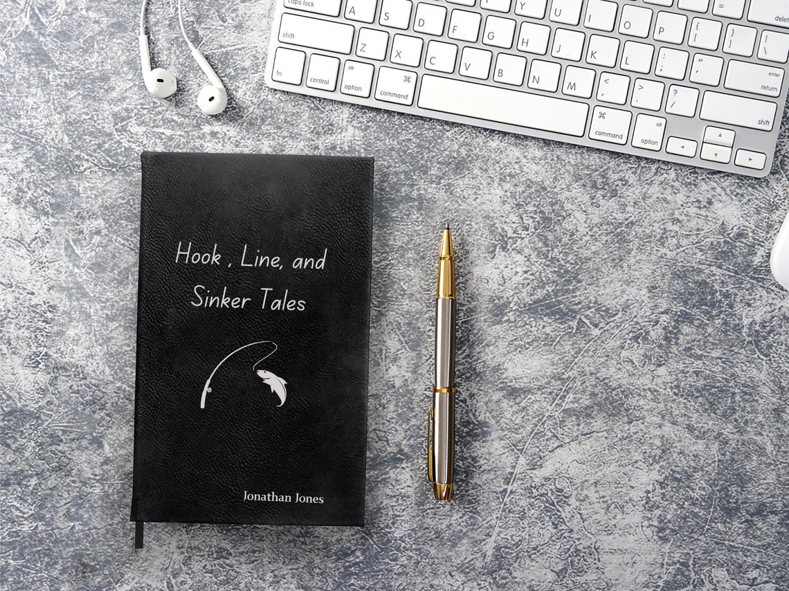 Personalized Fishing Log Book, Fishing Journal, Fishing Notebook, Ice ...