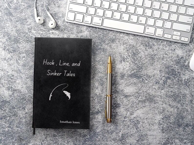 Personalized Fishing Log Book, Fishing Journal, Fishing Notebook, Ice ...