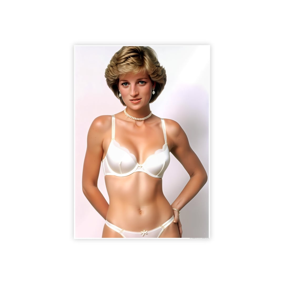Princess Diana Sexy Poster Room Decor Home Decor Sexy Art Etsy