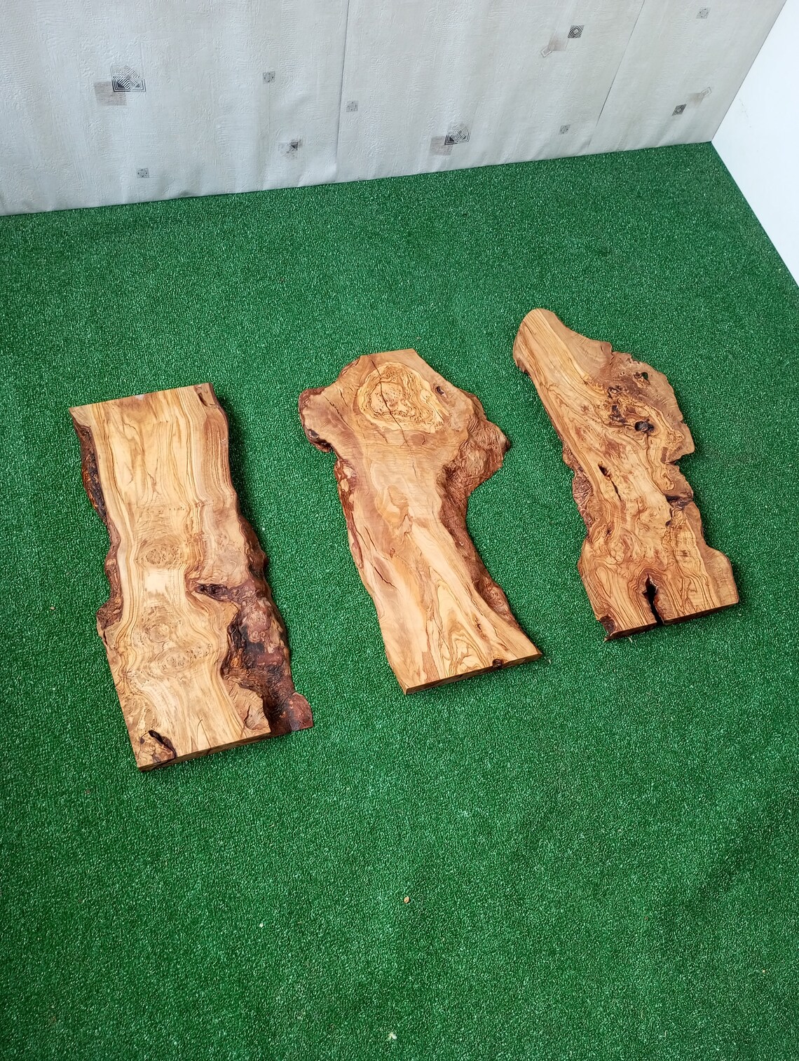 18-10 Inch Olive Wood Pieces,live Edge Slab,wood Slab,olive Wood for ...