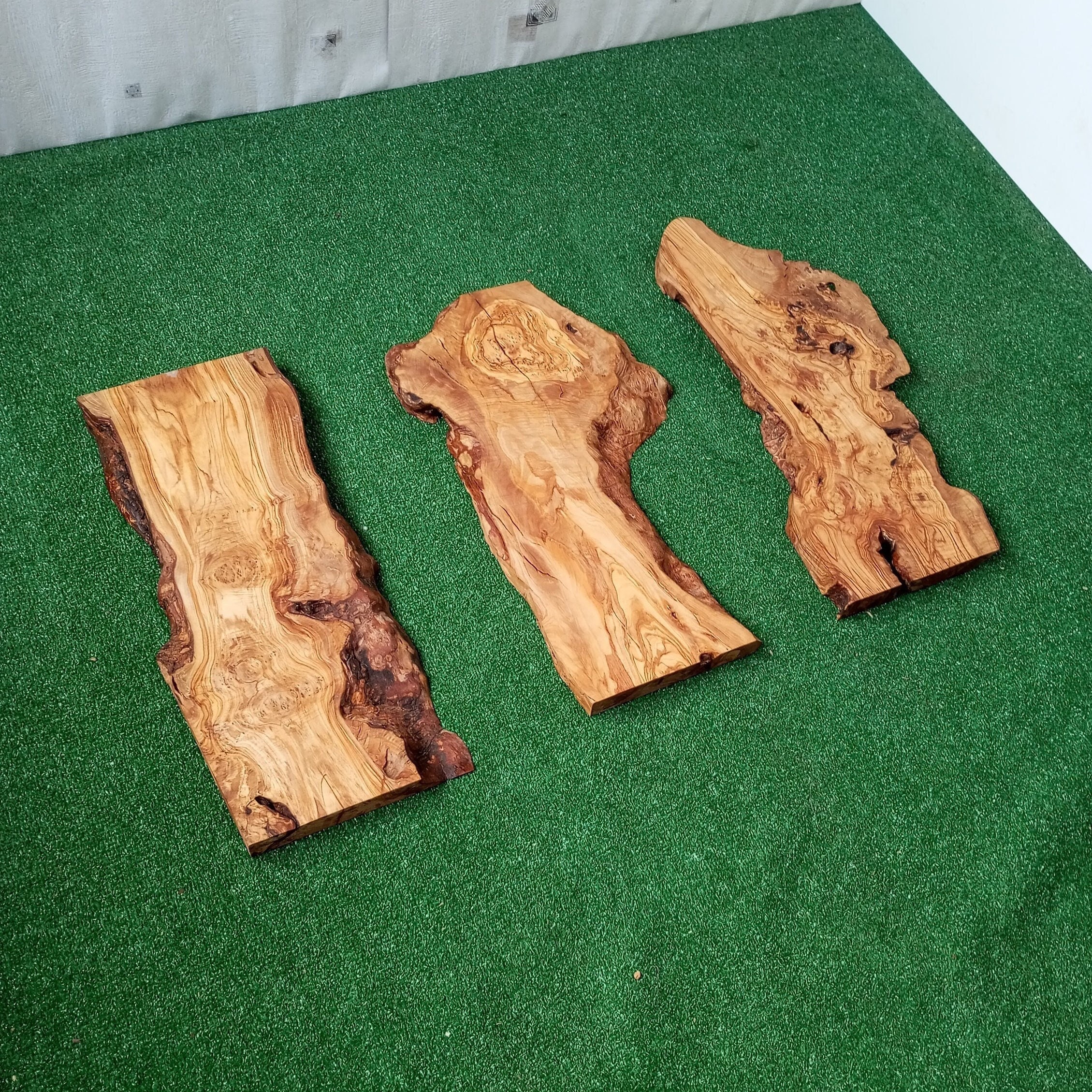 18-10 Inch Olive Wood Pieces,live Edge Slab,wood Slab,olive Wood for ...
