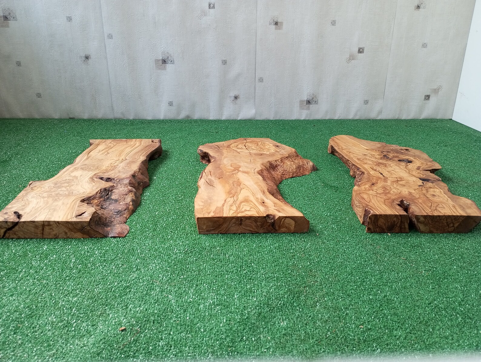 18-10 Inch Olive Wood Pieces,live Edge Slab,wood Slab,olive Wood for ...