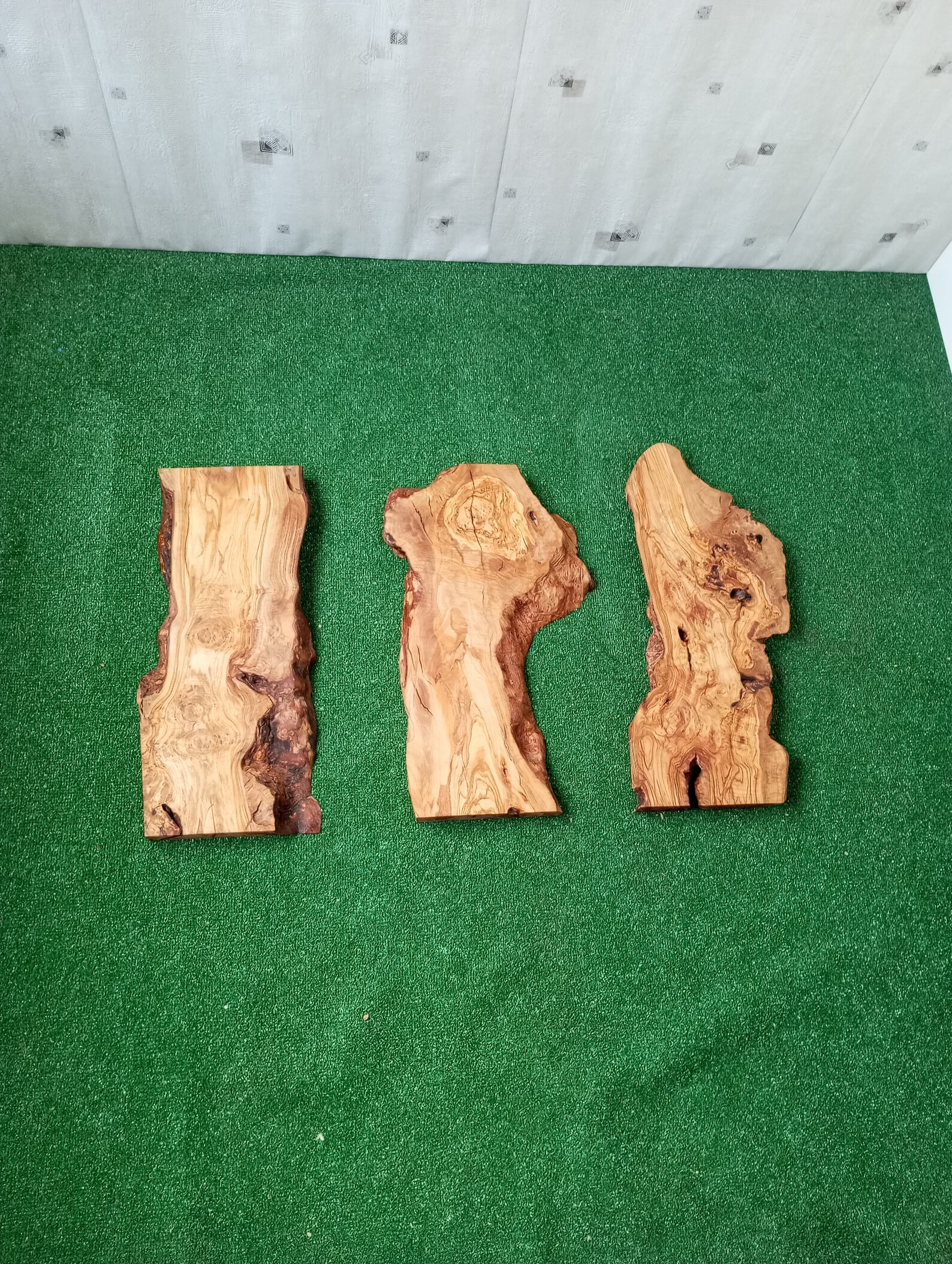 18-10 Inch Olive Wood Pieces,live Edge Slab,wood Slab,olive Wood for ...