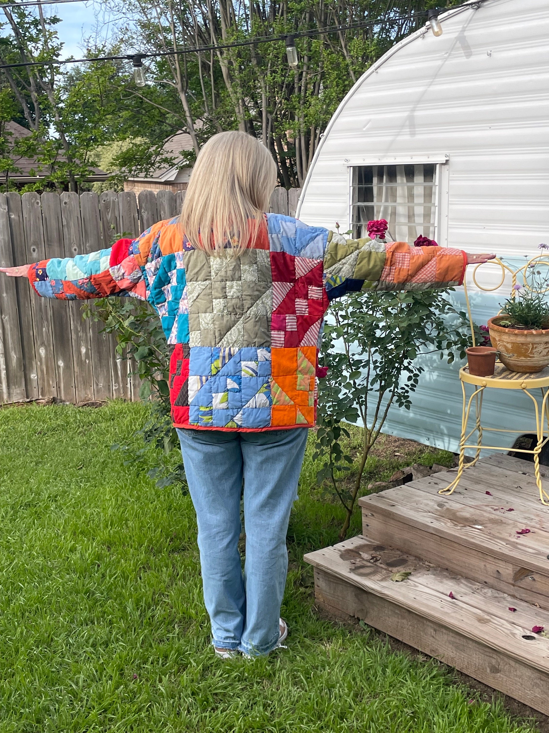 Vintage Quilt Jacket - Etsy
