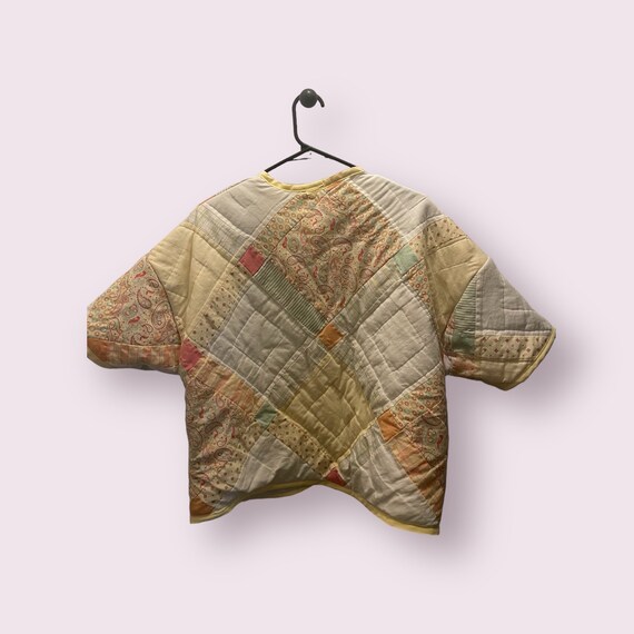 Vintage Quilt Cape - Gem