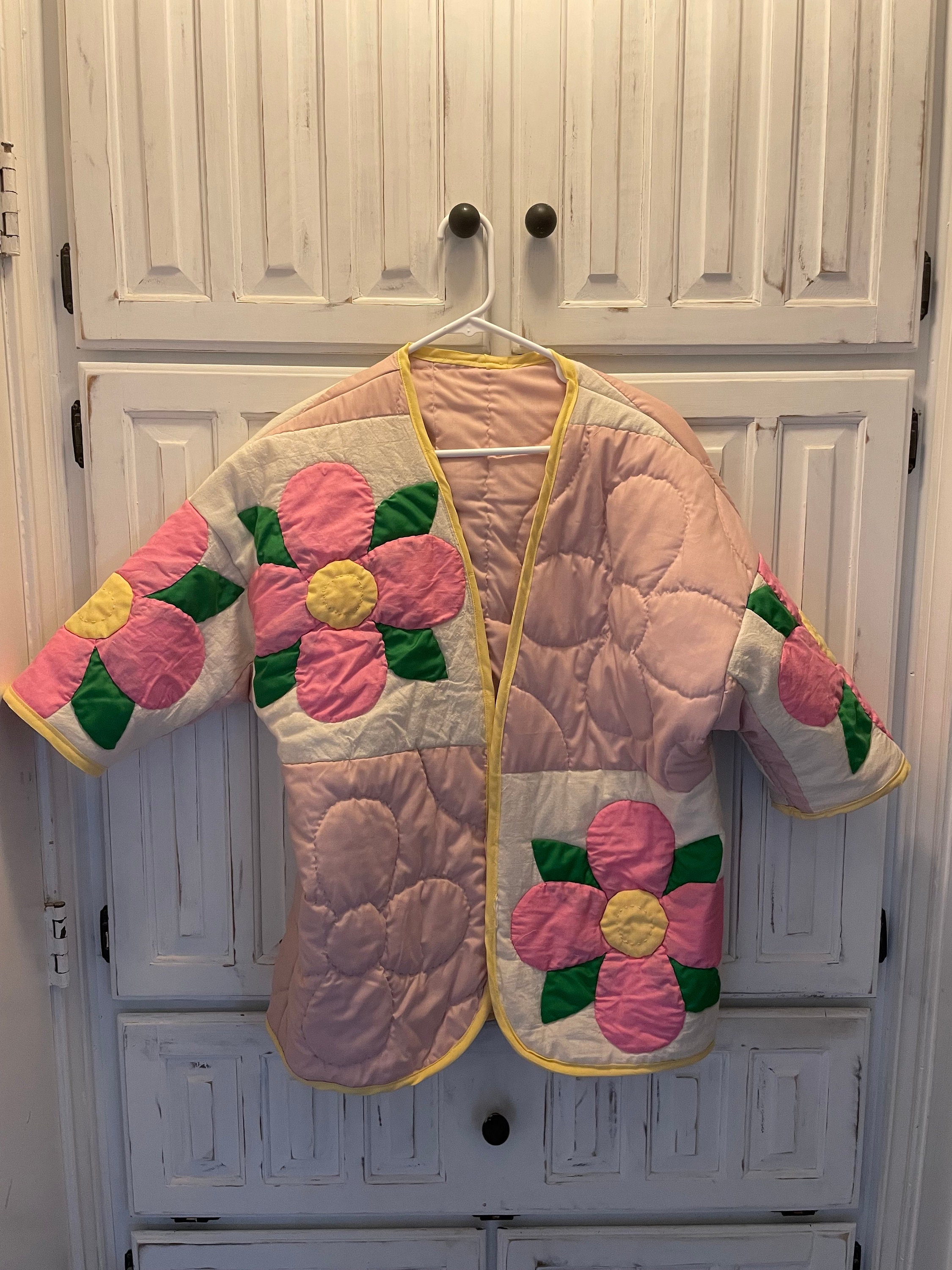 Vintage Quilt Jacket - Etsy