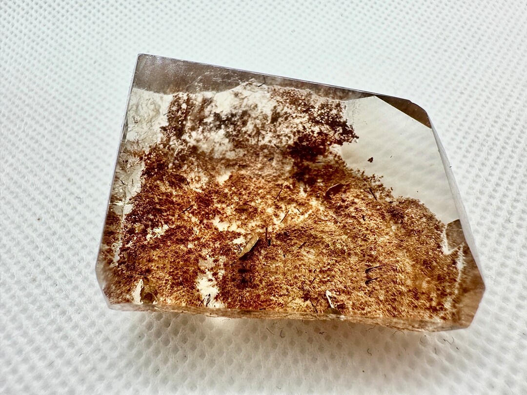 Smokey Garden Quartz Chlorite Inclusion/ Natural Brazilian Smoky ...