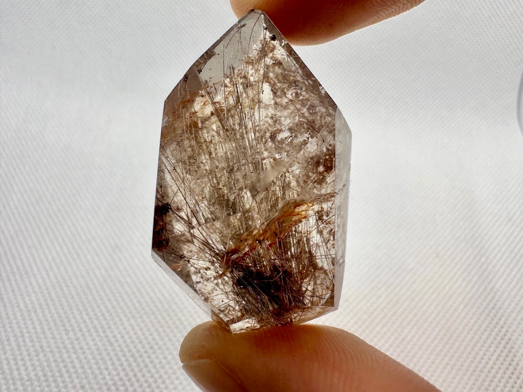 Silver Rutilated Garden Quartz W/inclusions, Brazilian Silver Rutile ...