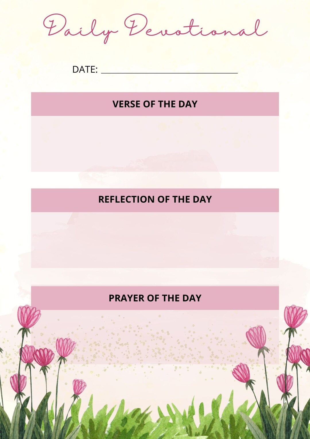 Bible Daily Devotional - Etsy