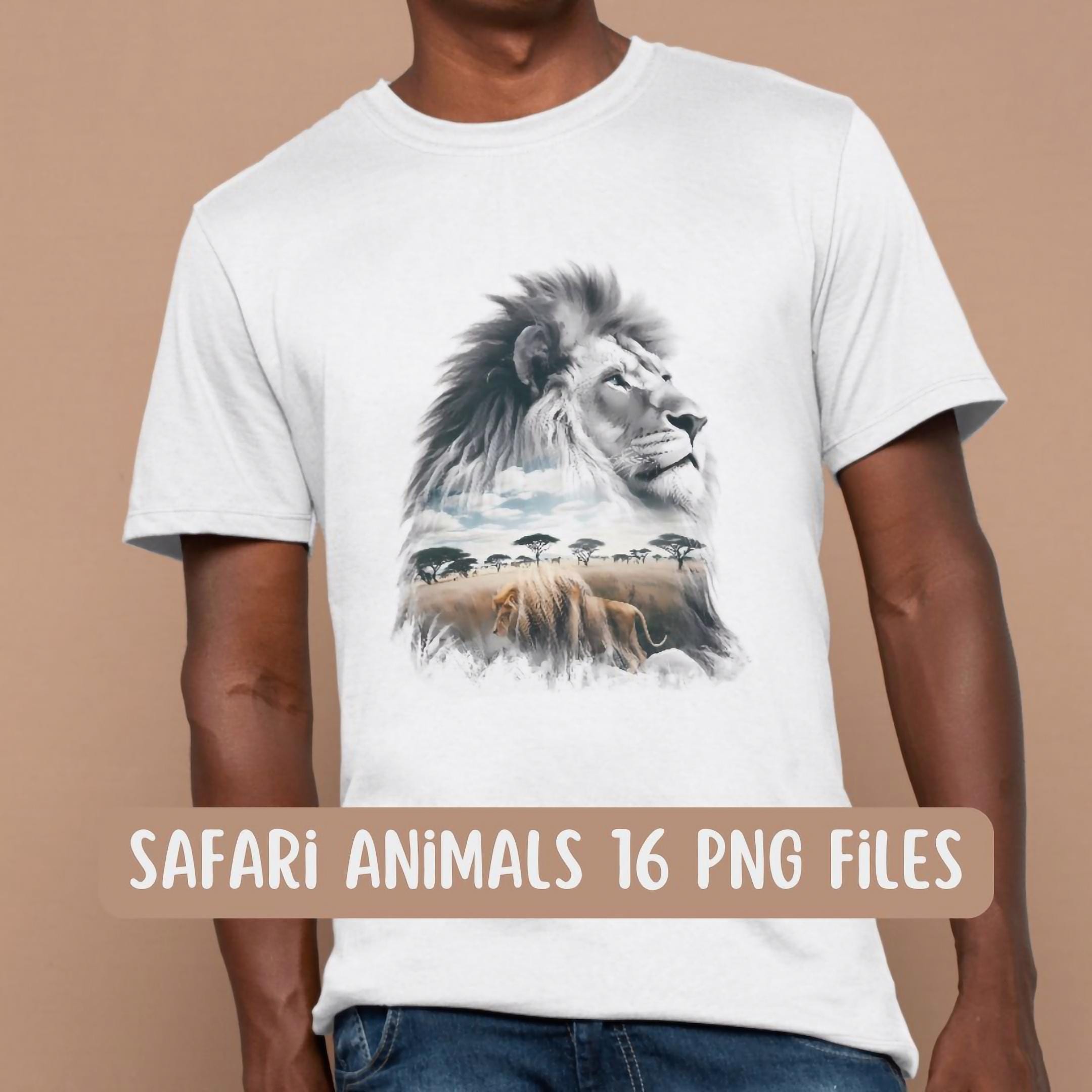 Safari Animals Clipart Bundle,africa Animals Clipart Set,wild Animals ...