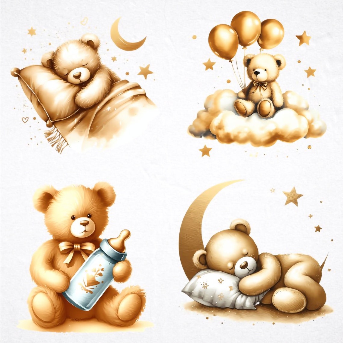 Collection of Clipart Cute Baby Bear,clipart Baby Shower,clipart Baby ...