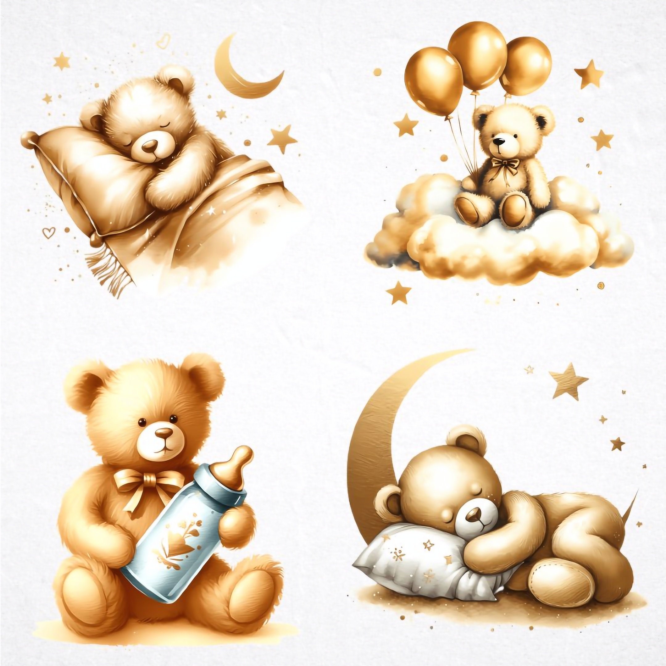 Collection of Clipart Cute Baby Bear,clipart Baby Shower,clipart Baby ...