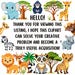 Bundle of Clipart Cute Safari Animals.african Animals Png and Svg to ...