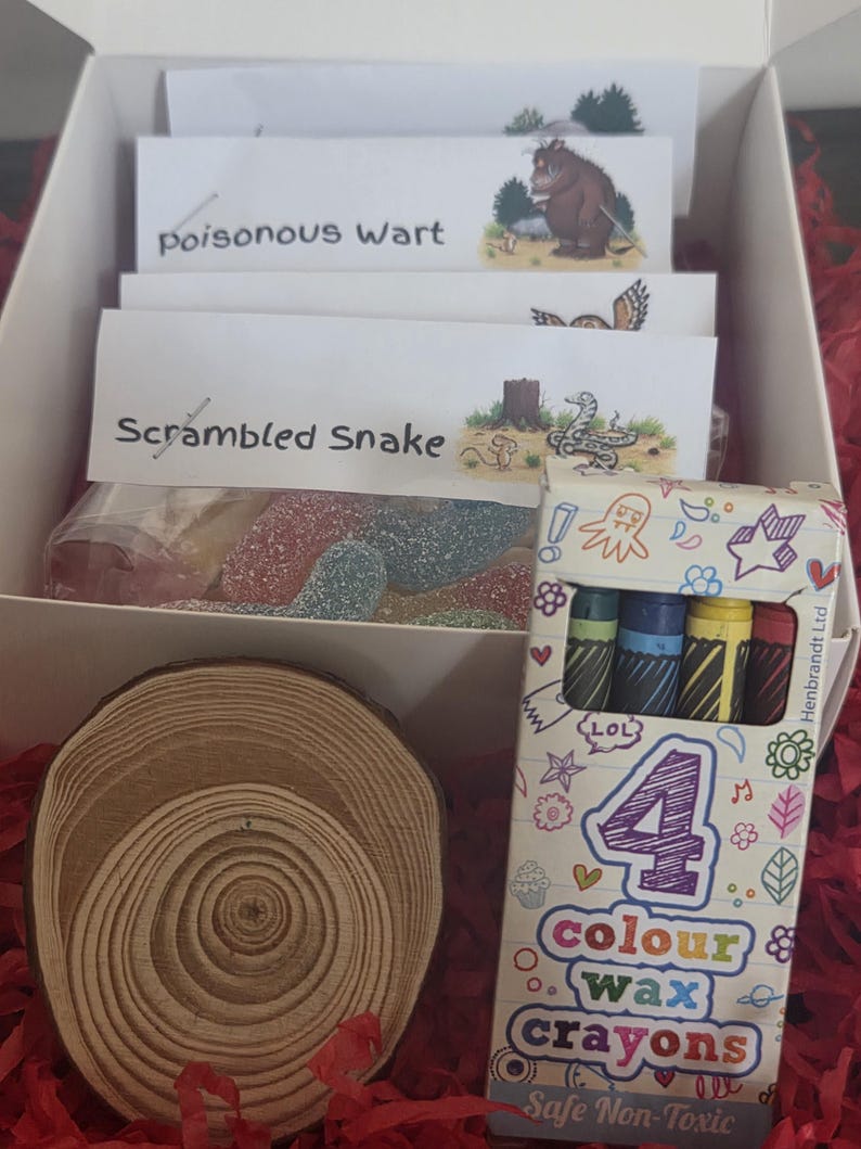 The Gruffalo - Deluxe Kids Party Boxes - Etsy