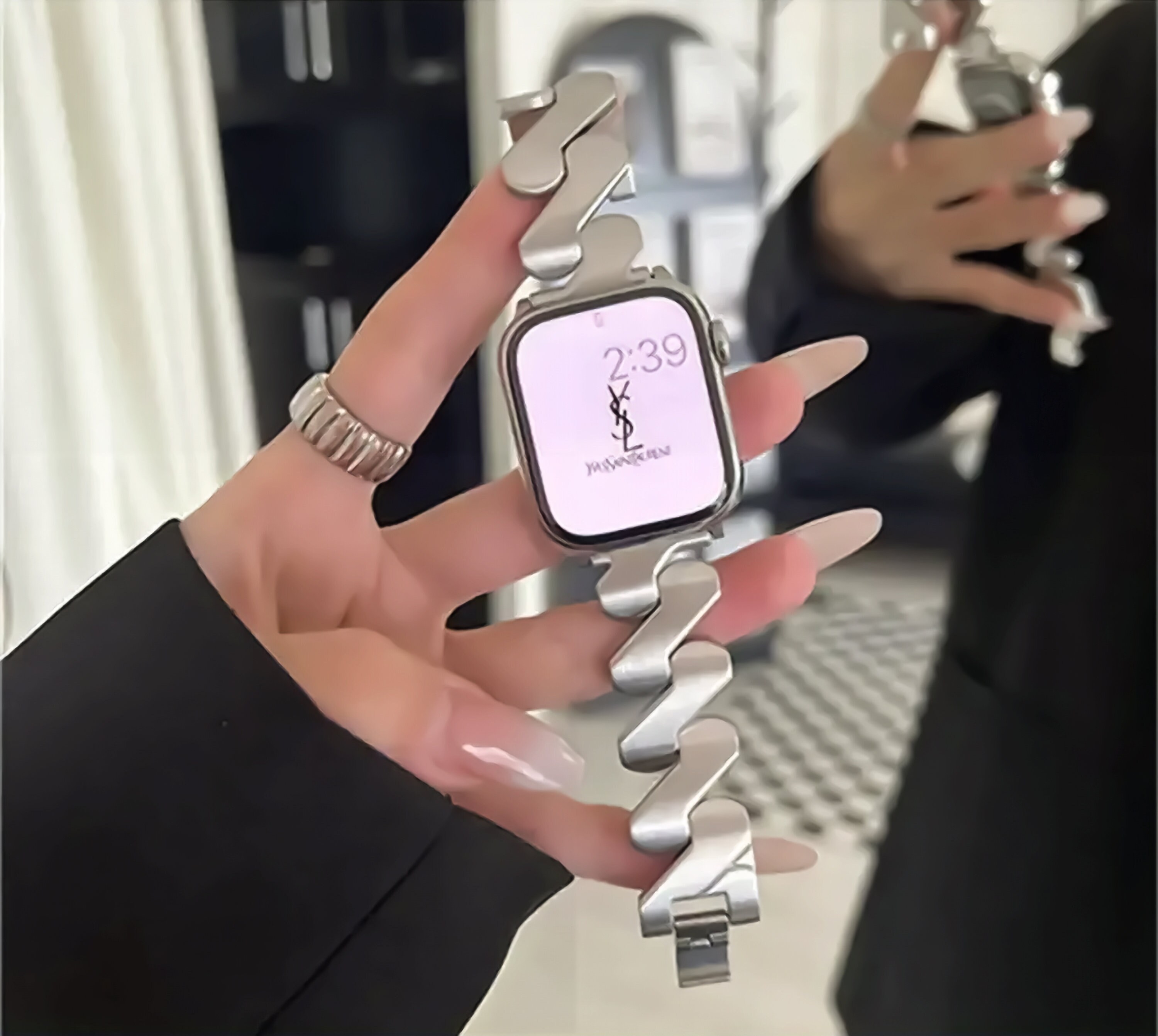 Luxurious Stainless Steel Apple Watch Band Apple Watch Strap - Etsy
