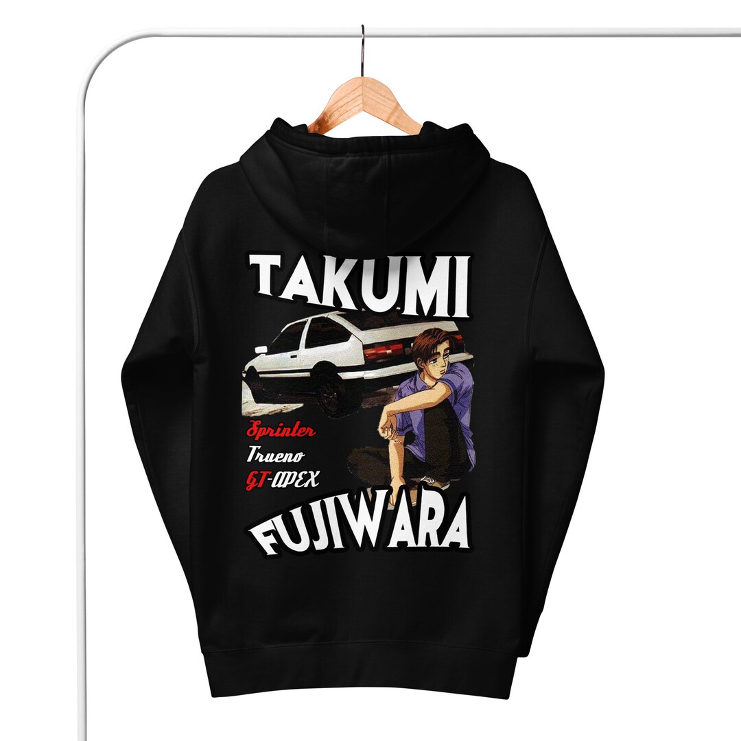Initial D Hoodie Takumi Trueno AE86 - Etsy