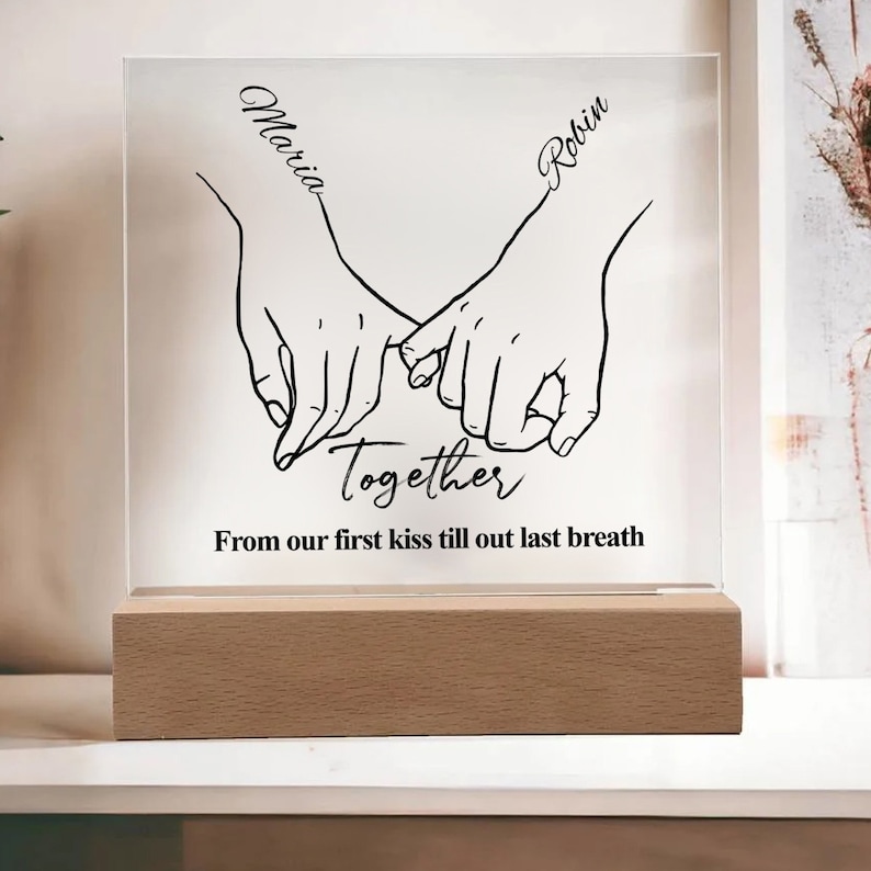 From Our First Kiss Till Our Last Breath, Personalized Gift for ...