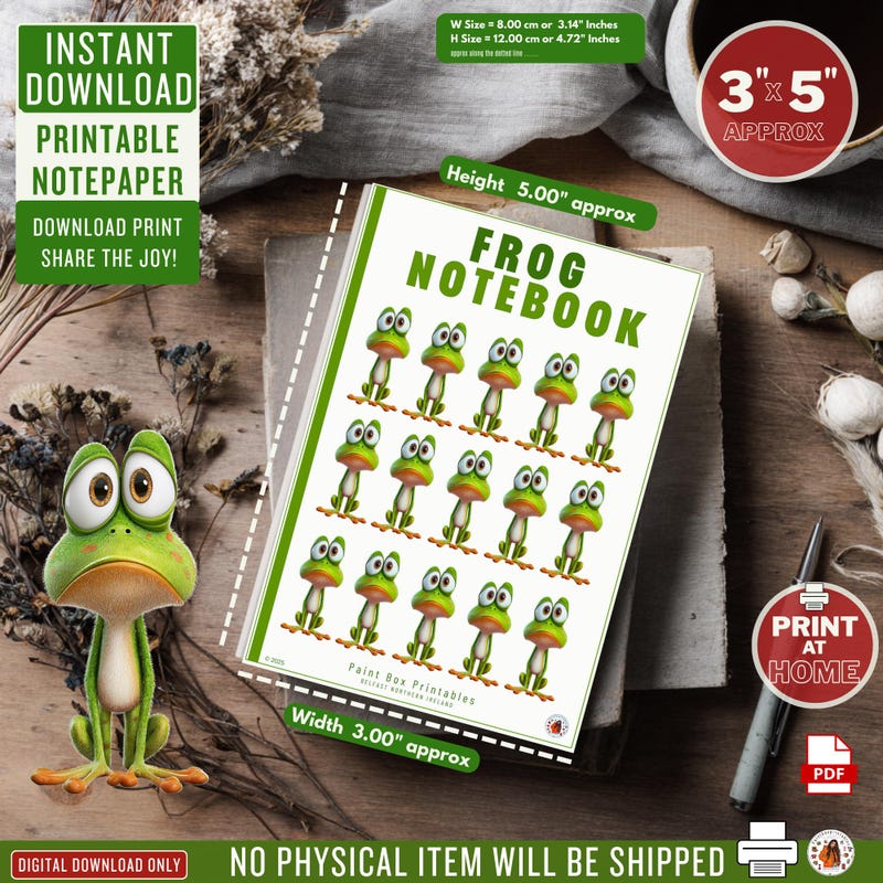 Freddie the Frog - Etsy
