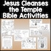 Jesus Cleanses the Temple Activities! {coloring Page, Craft, Storybook ...