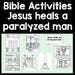 Jesus and the Pool of Bethesda Activities! {coloring Page, Craft, Story ...