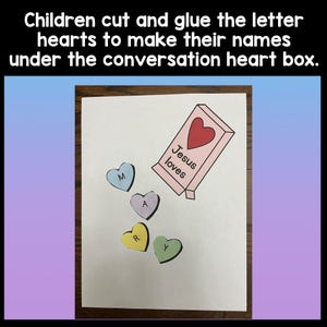 Christian Valentine's Day Sunday School Craft {editable} Religious ...