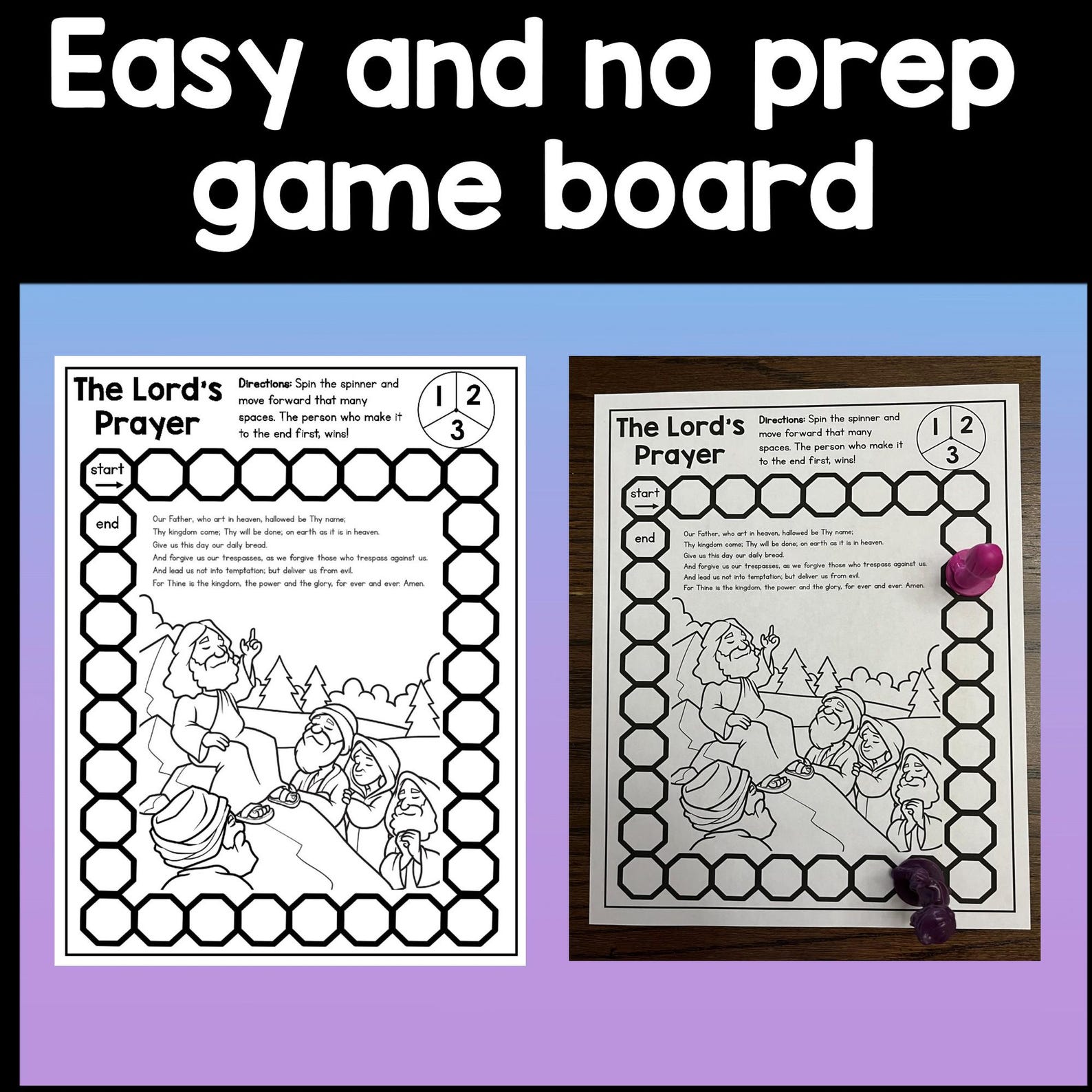 The Lords Prayer Activities {5 Activities!} Our Father Prayer ...