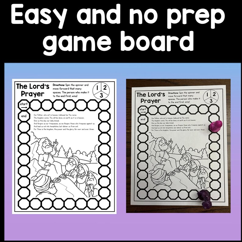 The Lords Prayer Activities {5 Activities!} Our Father Prayer ...