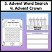Advent Activities for Kids {word Search, Coloring Page, Book, Craft ...
