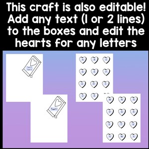 Christian Valentine's Day Sunday School Craft {editable} Religious ...
