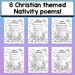 Nativity Poems for Kids {6 Easy to Read Poems in Color and B/W ...