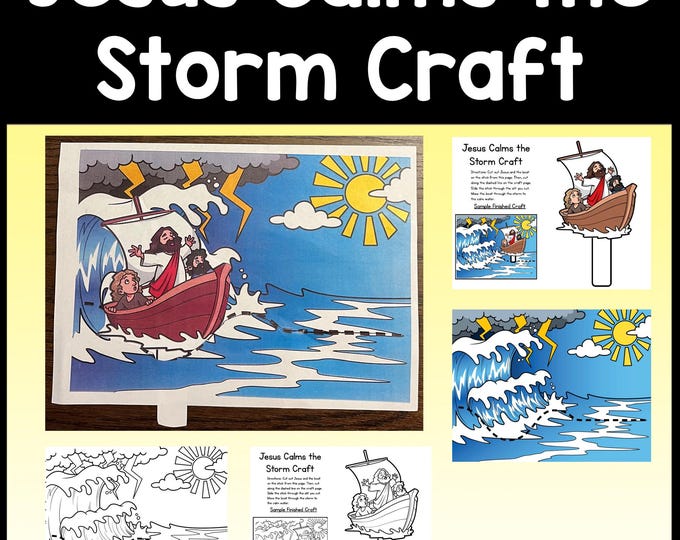 Printable Crafts for the Story of Jesus Appearing to His Disciples and ...